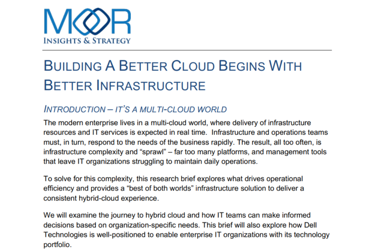 Building A Better Cloud Begins With Better Infrastructure – IT-Informer