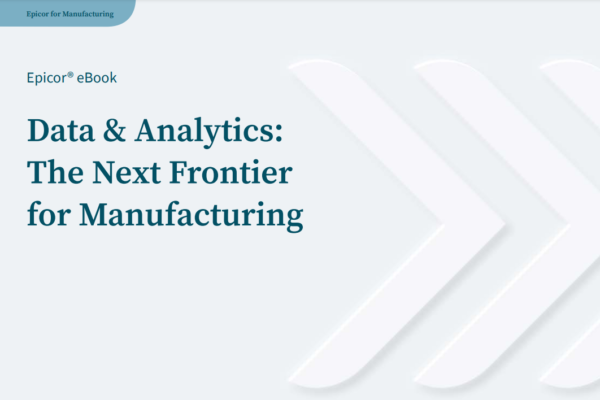 Data & Analytics: The Next Frontier For Manufacturing – IT-Informer